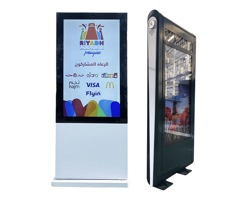 Outdoor Front & Rear Access LED Display - PTCLED